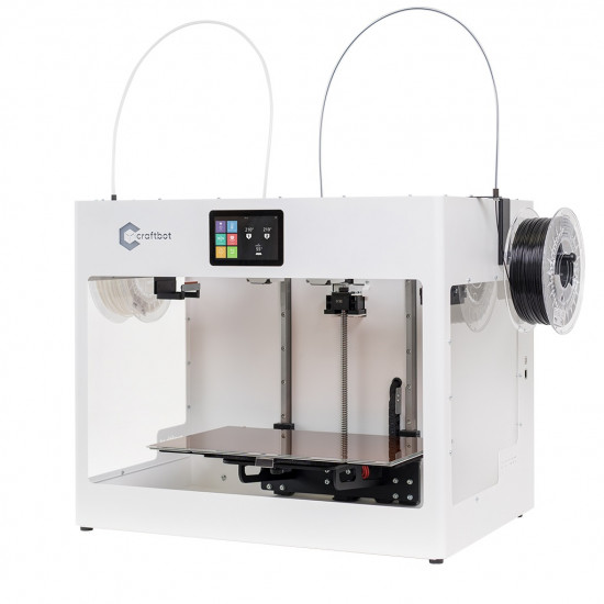 CraftBot Flow IDEX 3D printer with inependent dual-extruder